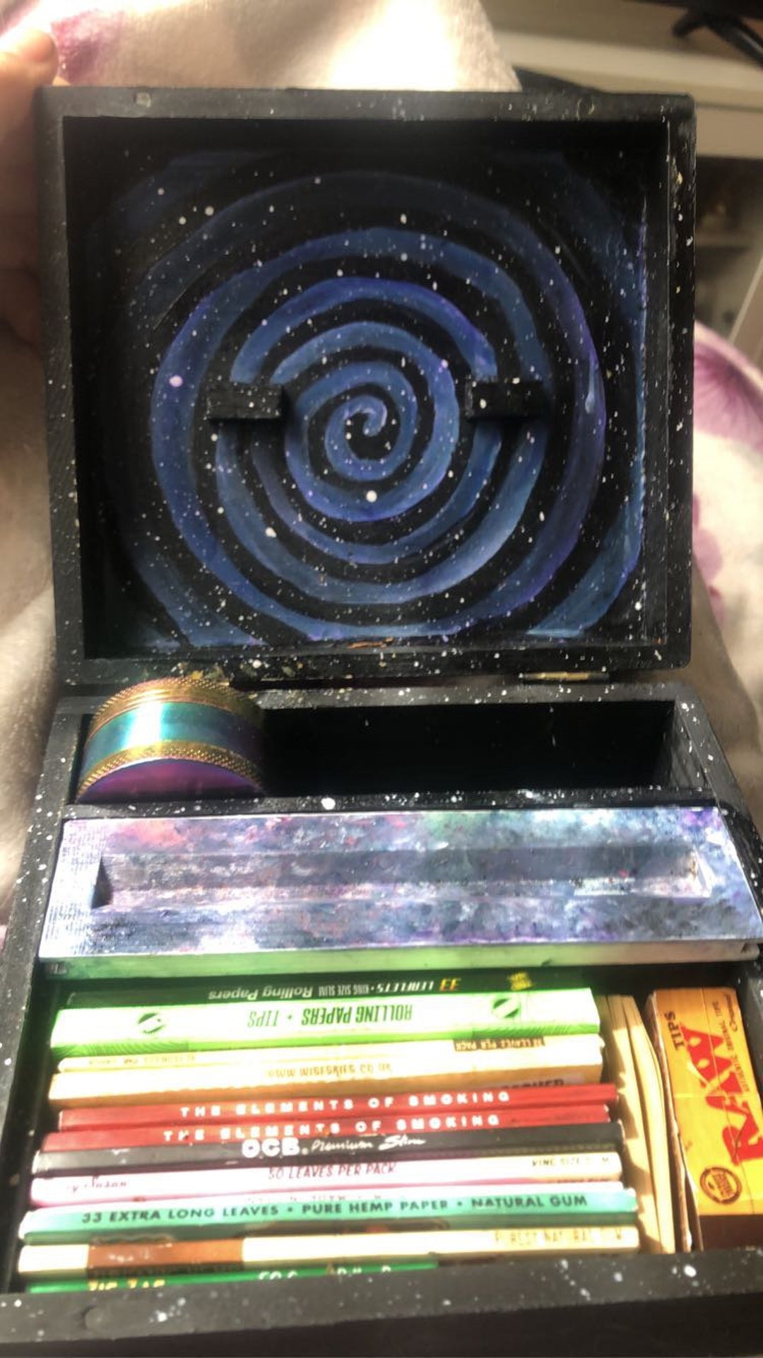 Personalised Hand Painted Wooden Smoke / Stash Boxes - Etsy