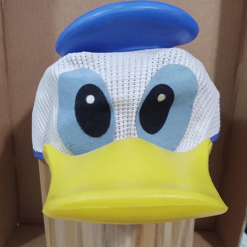 Donald Duck Hat - Etsy UK