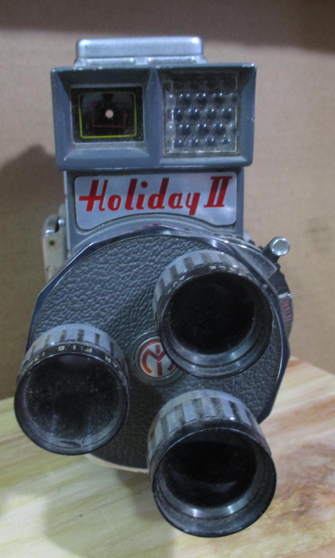 Vintage Mansfield Holiday II 8 Mm Movie Camera Tripple Lense Light ...