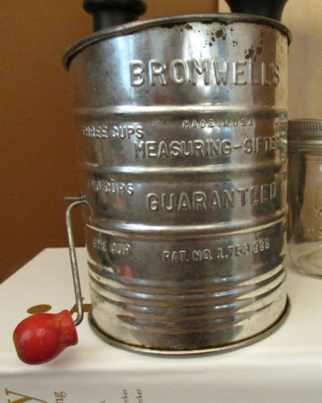 Vintage Bromwell Flour Sifter - Etsy