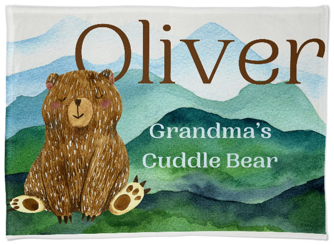 Customized Baby Blanket, Custom Baby Blanket, Personalized Baby Blanket ...