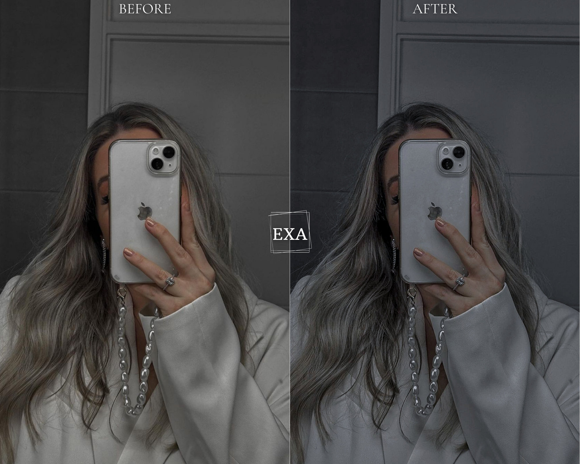 5 Aesthetic Gray Lightroom Presets Mobile Desktop Fashion, Moody, Gray ...