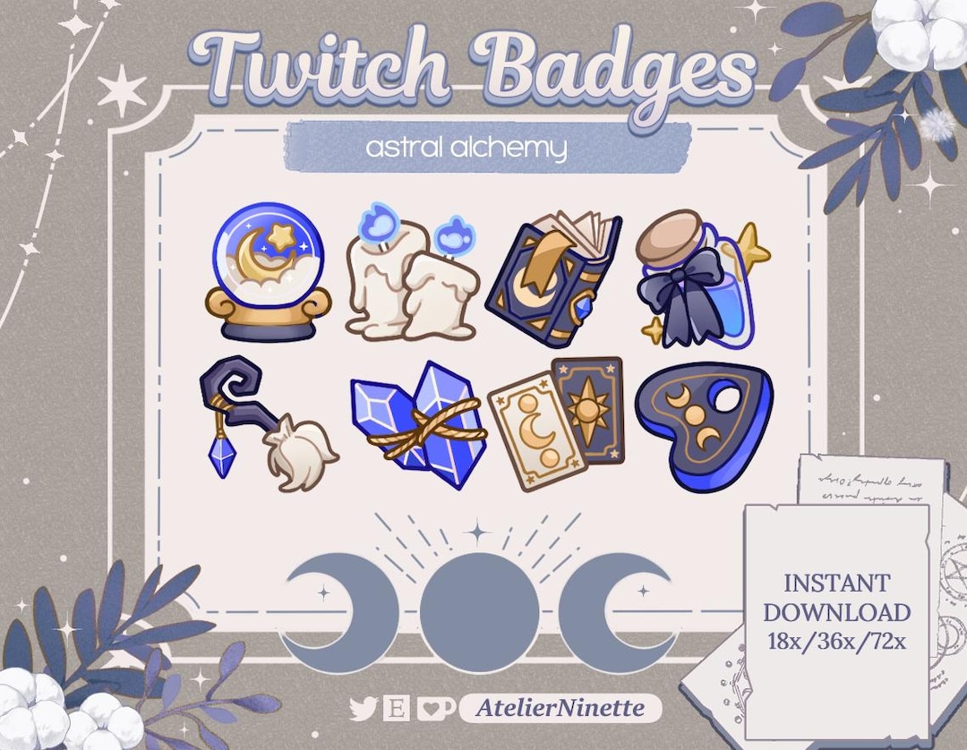 Classic Astral Alchemy | Subscription/badges | Witch Badges | Bits ...