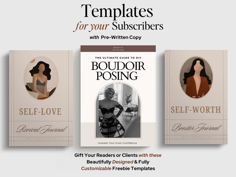 The Ultimate Boudoir Photography Bundle - Showit Website Template and ...