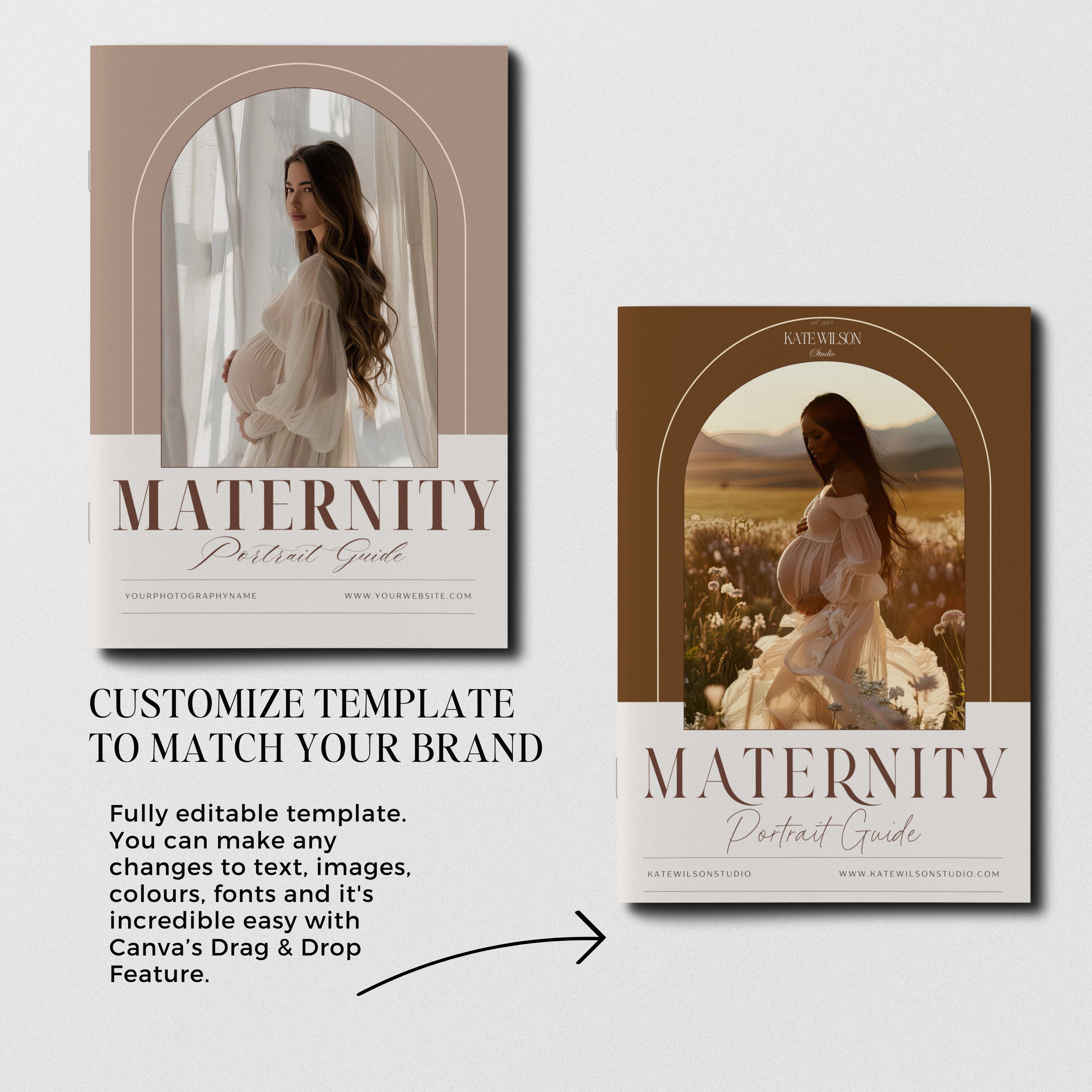 Photography Maternity Session Preparation Template Guide | Canva ...