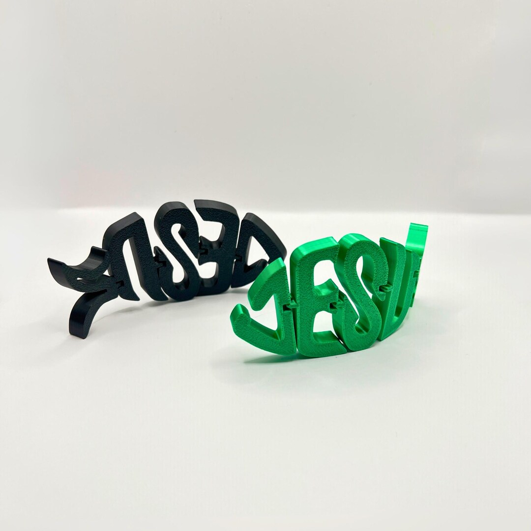 Jesus Fidget Fish | Restless Fingers, Anxiety Toy - Etsy