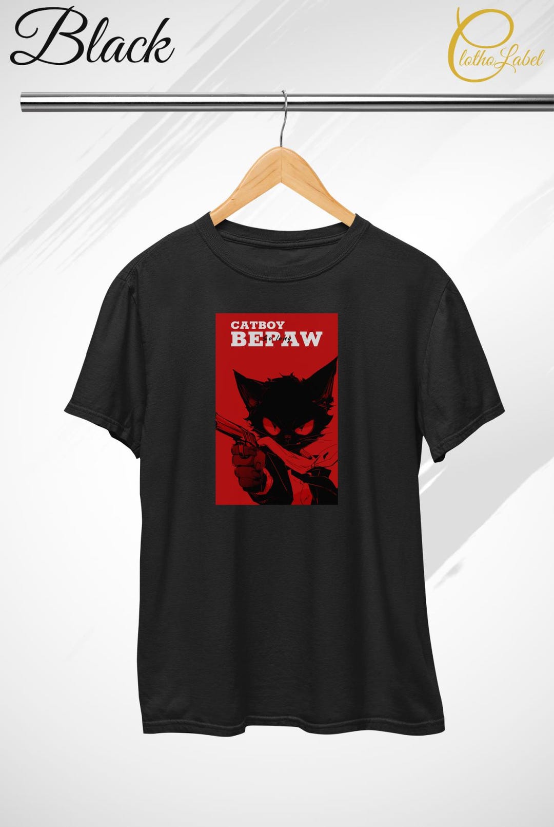 Catboy Bepaw T-shirt, Cowboy Bebop Shirt, Best Gift for Cat Lover ...