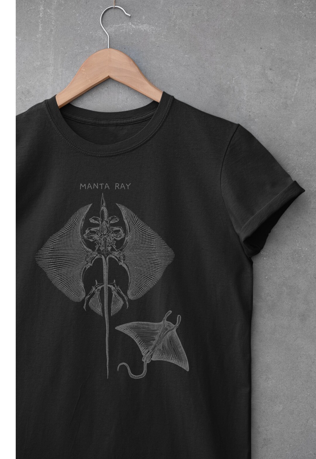 Manta Ray Shirt, Manta Ray Skeleton, Stingray Shirt, Manta Ray Gifts ...