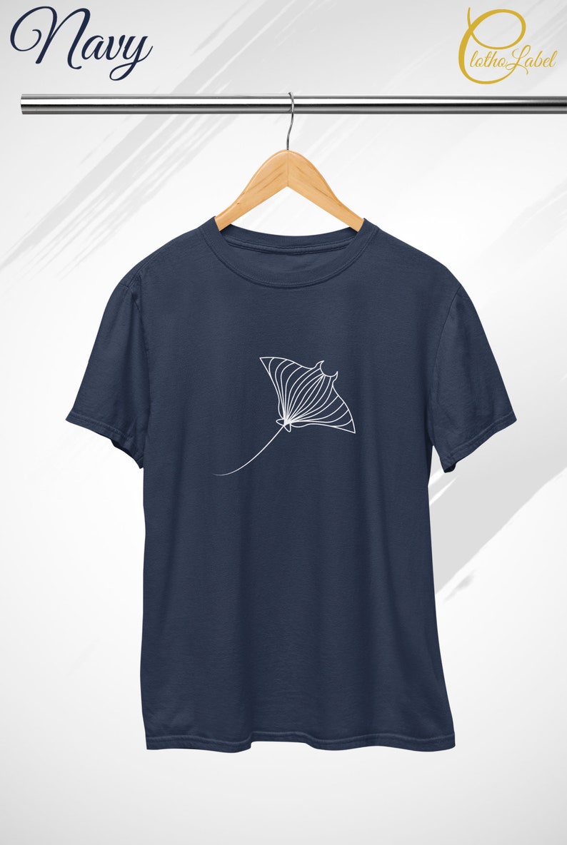 Manta Ray Shirt, Minimalist Manta Ray, Stingray Shirt, Manta Ray Gifts ...