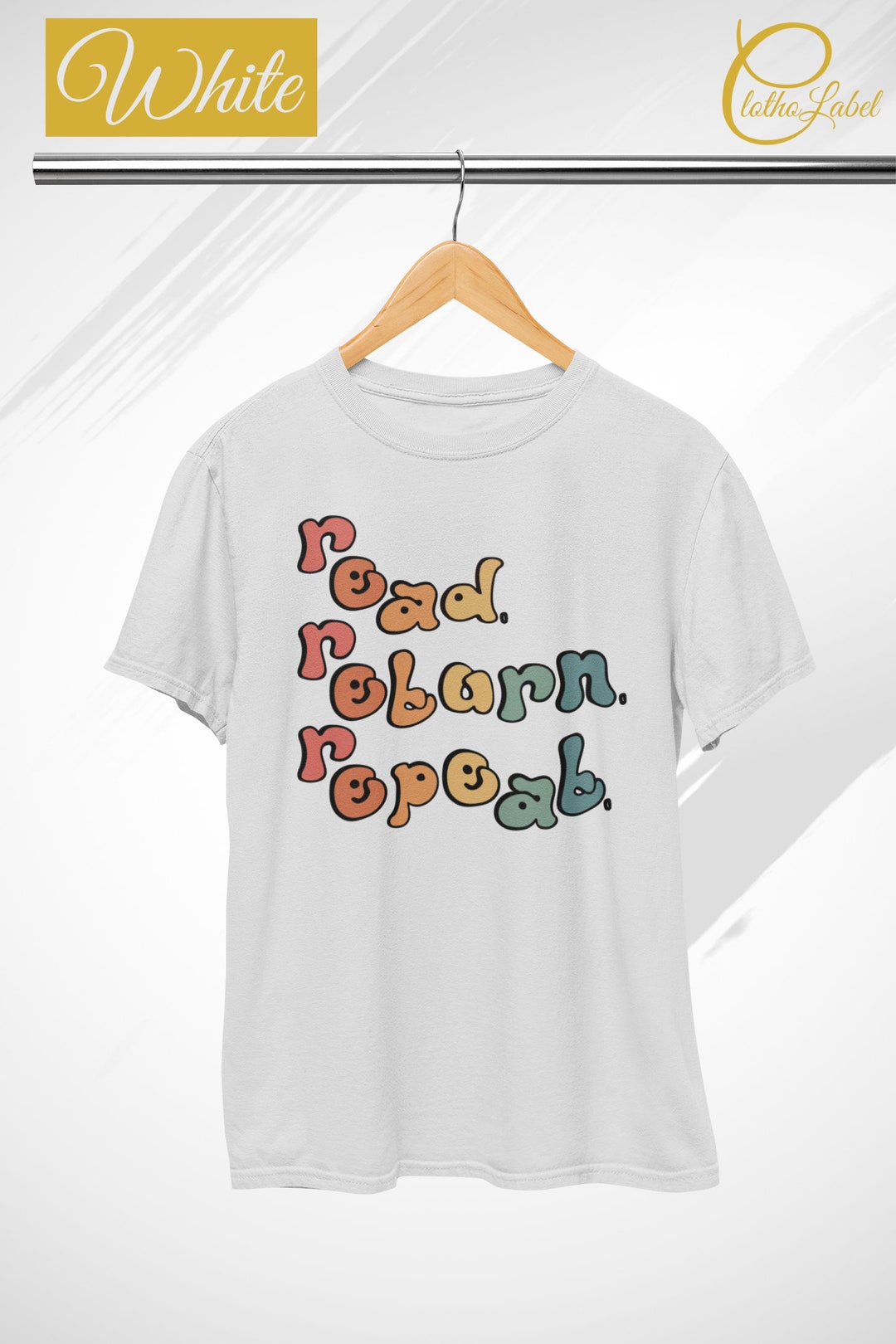 Read Return Repeat T-shirt Best Gift for Book Lover - Etsy UK