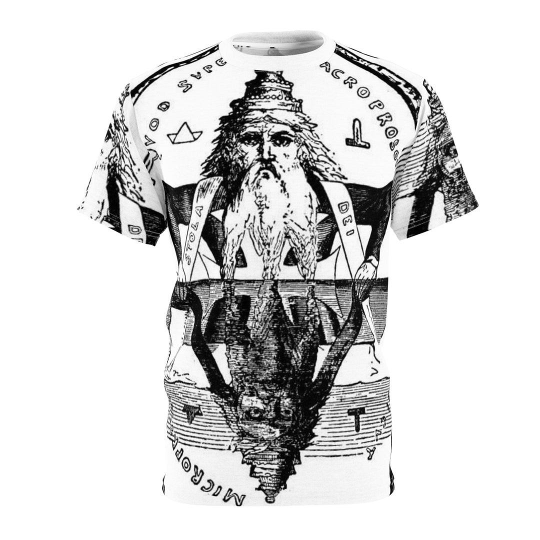 Hermetic Esoteric Occult Magic Magick Unisex Cut & Sew Tee (AOP) - Etsy