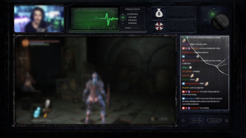 Resident Evil Stream Overlay Package Twitch & Youtube Gaming - Etsy