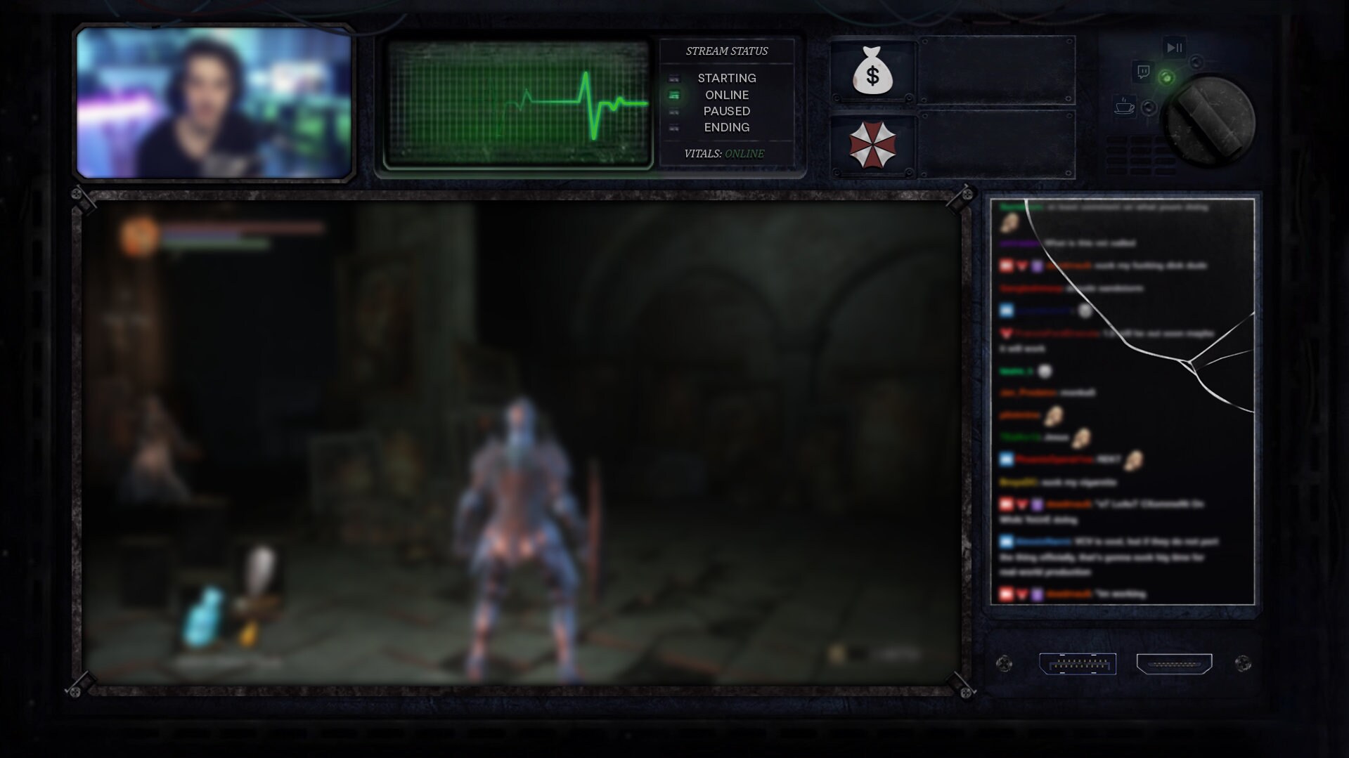 Resident Evil Stream Overlay Package Twitch & Youtube Gaming - Etsy México