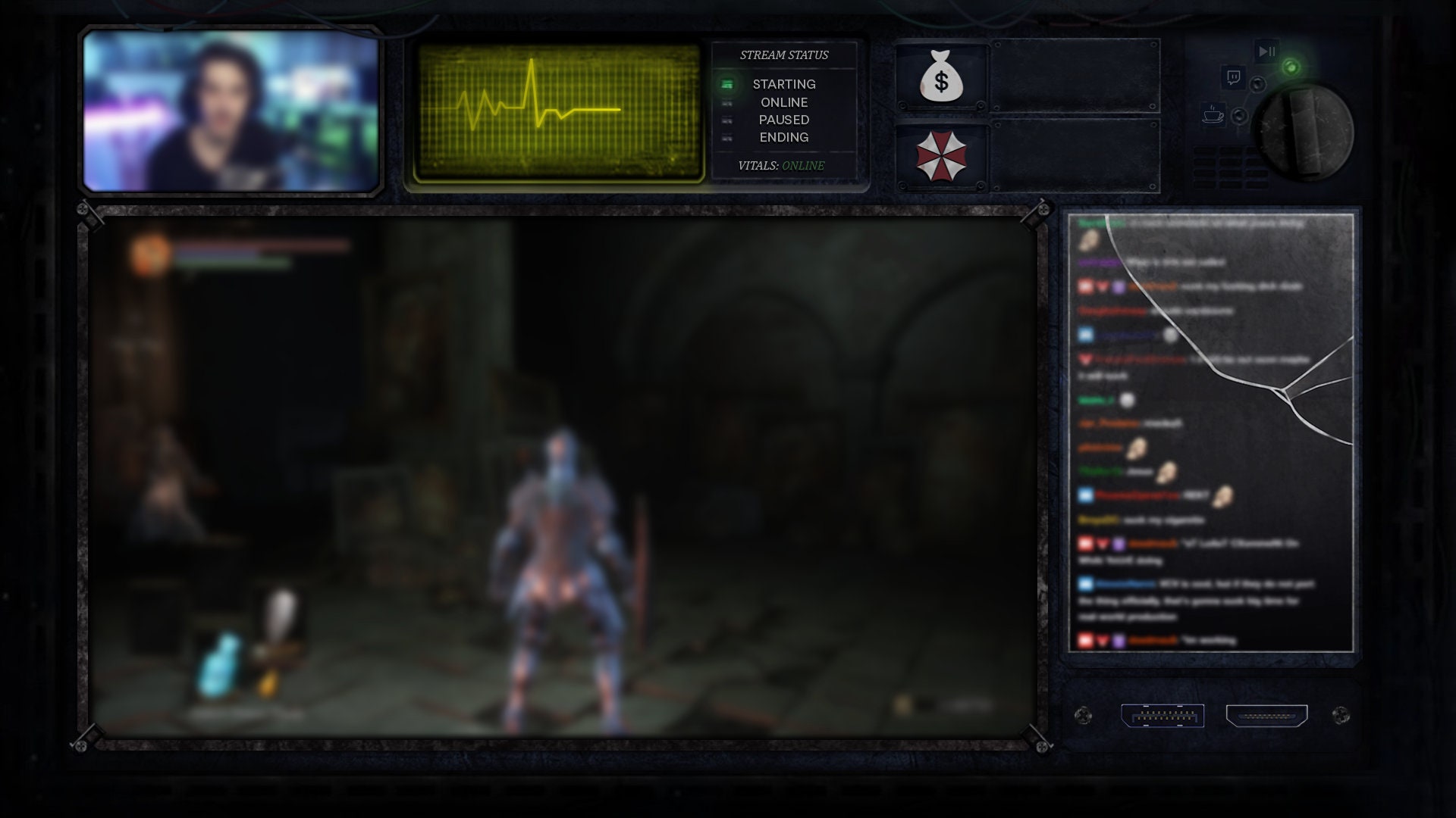 Resident Evil Stream Overlay Package Twitch Kick & Youtube - Etsy