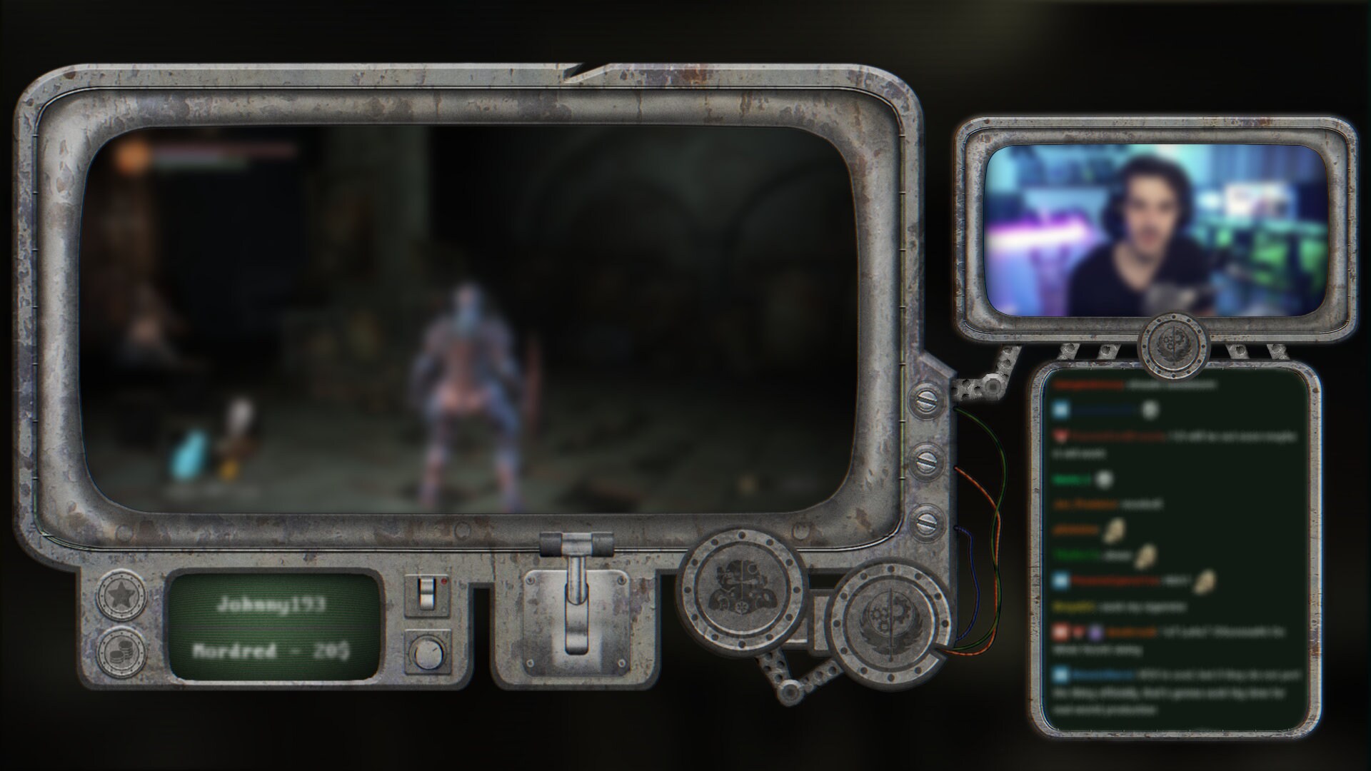Fallout Stream Overlay Package Twitch & Youtube Gaming - Etsy Canada
