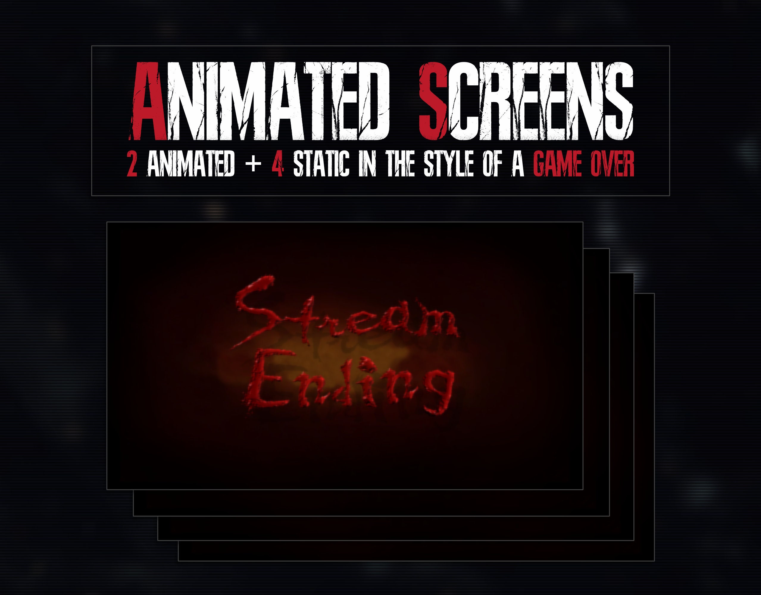 Resident Evil Stream Overlay Package Twitch & Youtube Gaming - Etsy Ireland