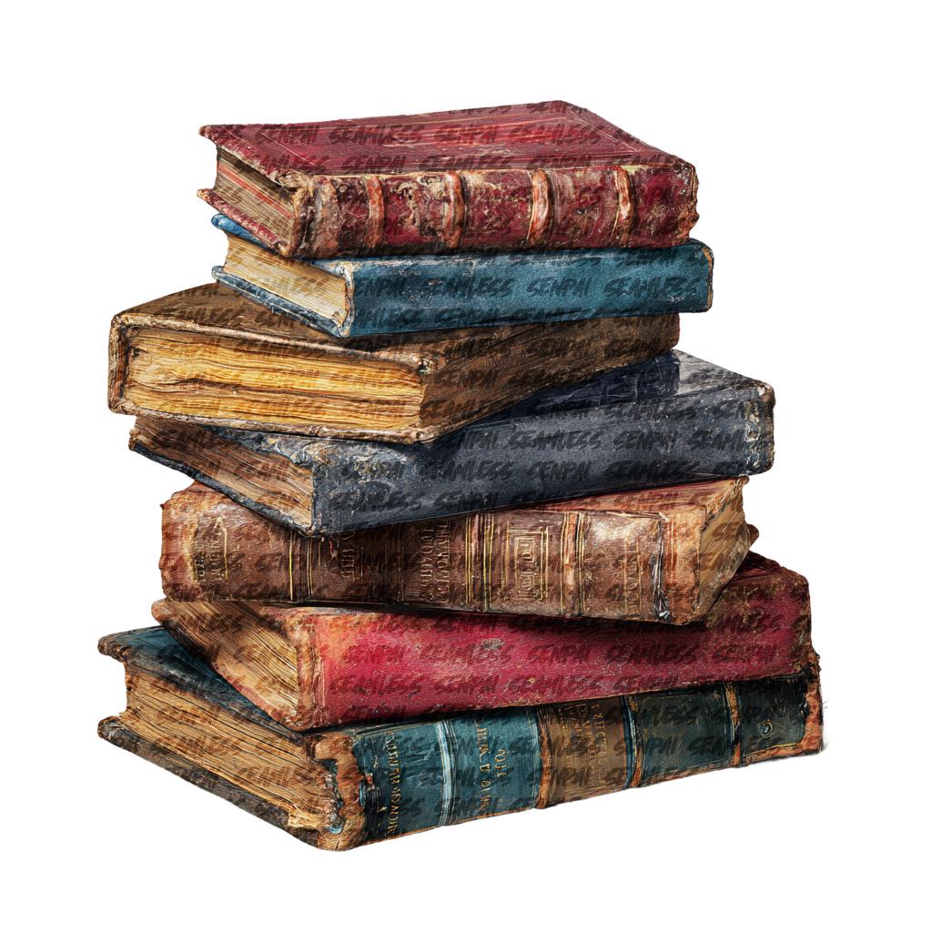 Magic Book Stack Clipart Antique Grimoire Spell Book Bundle PNG Digital Download - Etsy