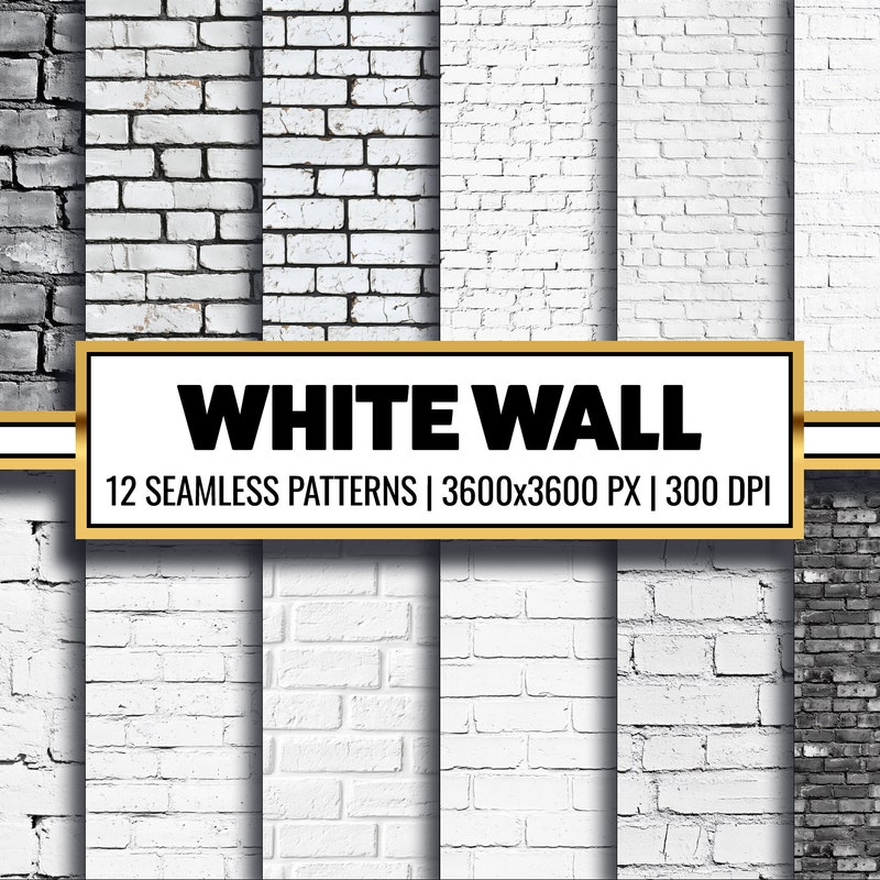 White Brick Backdrop - Etsy
