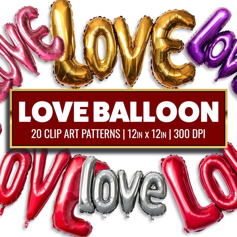 Balloon Clip Art - Etsy