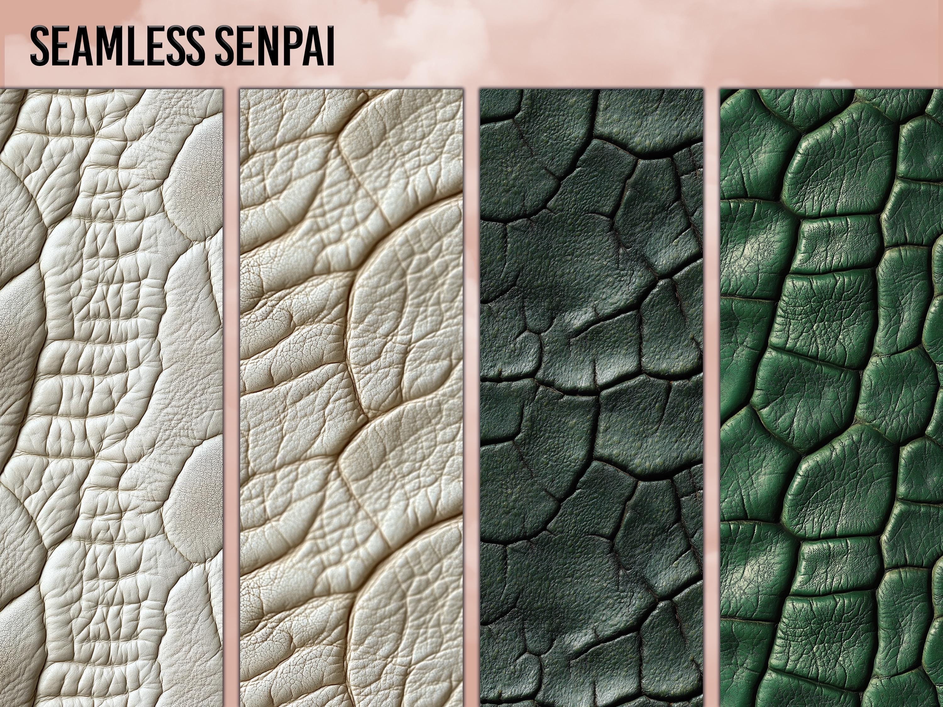 Leather Texture Digital Paper: 100 Seamless Patterns (digital Download ...