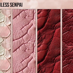 Leather Texture Digital Paper: 100 Seamless Patterns (digital Download ...
