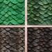 Dragon Scale Digital Paper: Seamless Dragon Skin Pattern (PNG) - Etsy