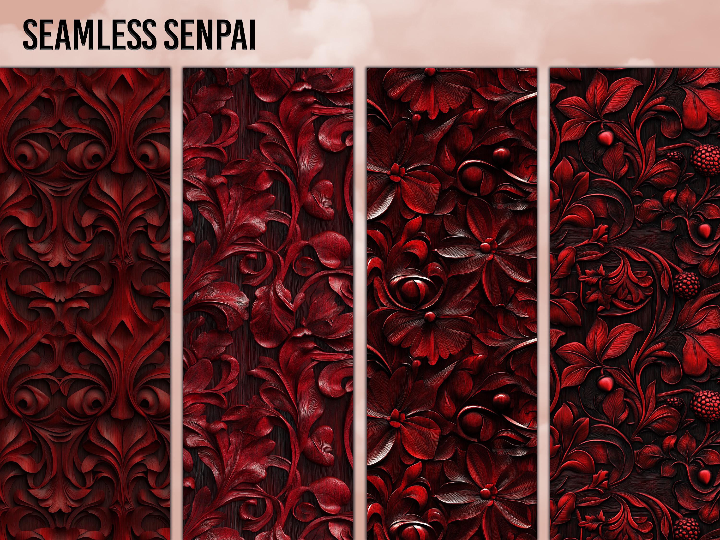 Tooled Leather Digital Paper Leather Seamless Pattern Embossed Leather ...