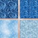 Winter Snowflake Digital Paper White Snow Seamless Pattern Christmas ...