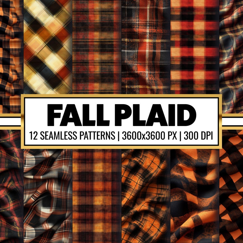 Fall Plaid - Etsy