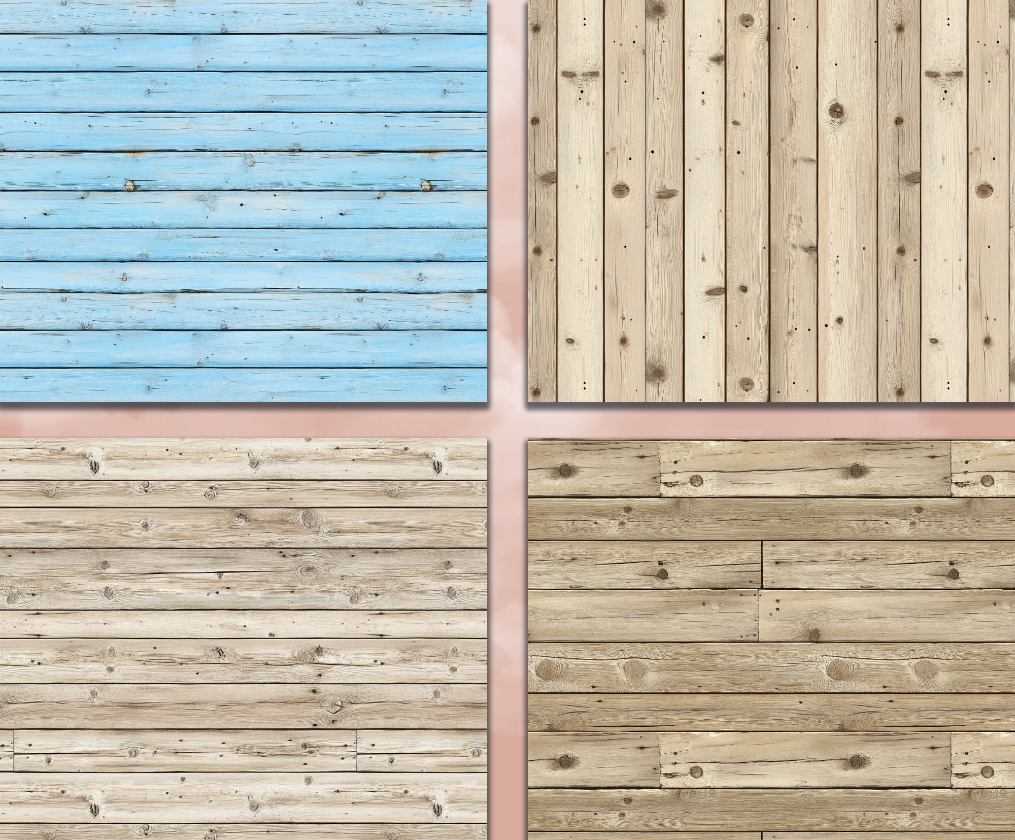 Shabby Wood Background Digital Paper White Wooden Background Rustic ...