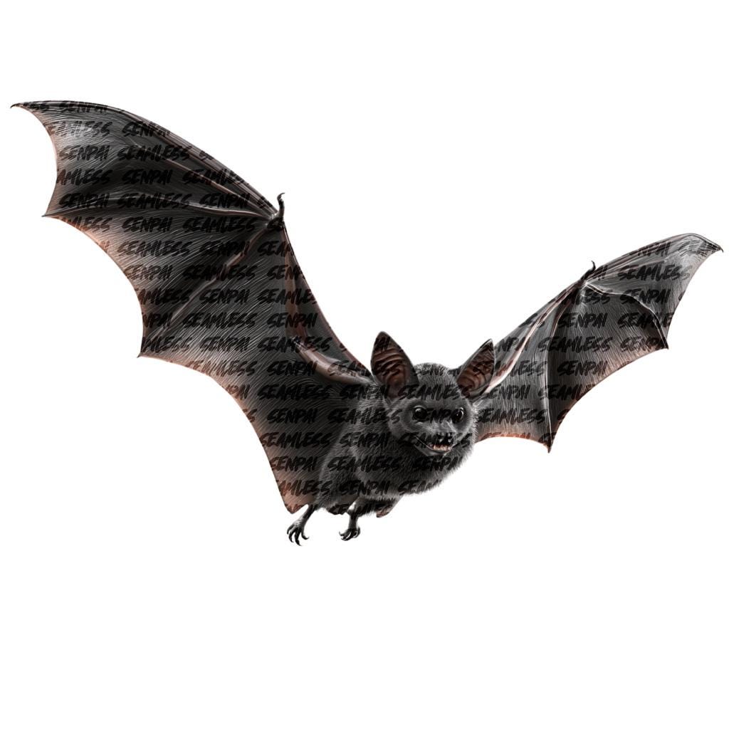 Vampire Bat Clipart Dracula Animal Form Watercolor Paper Craft PNG ...