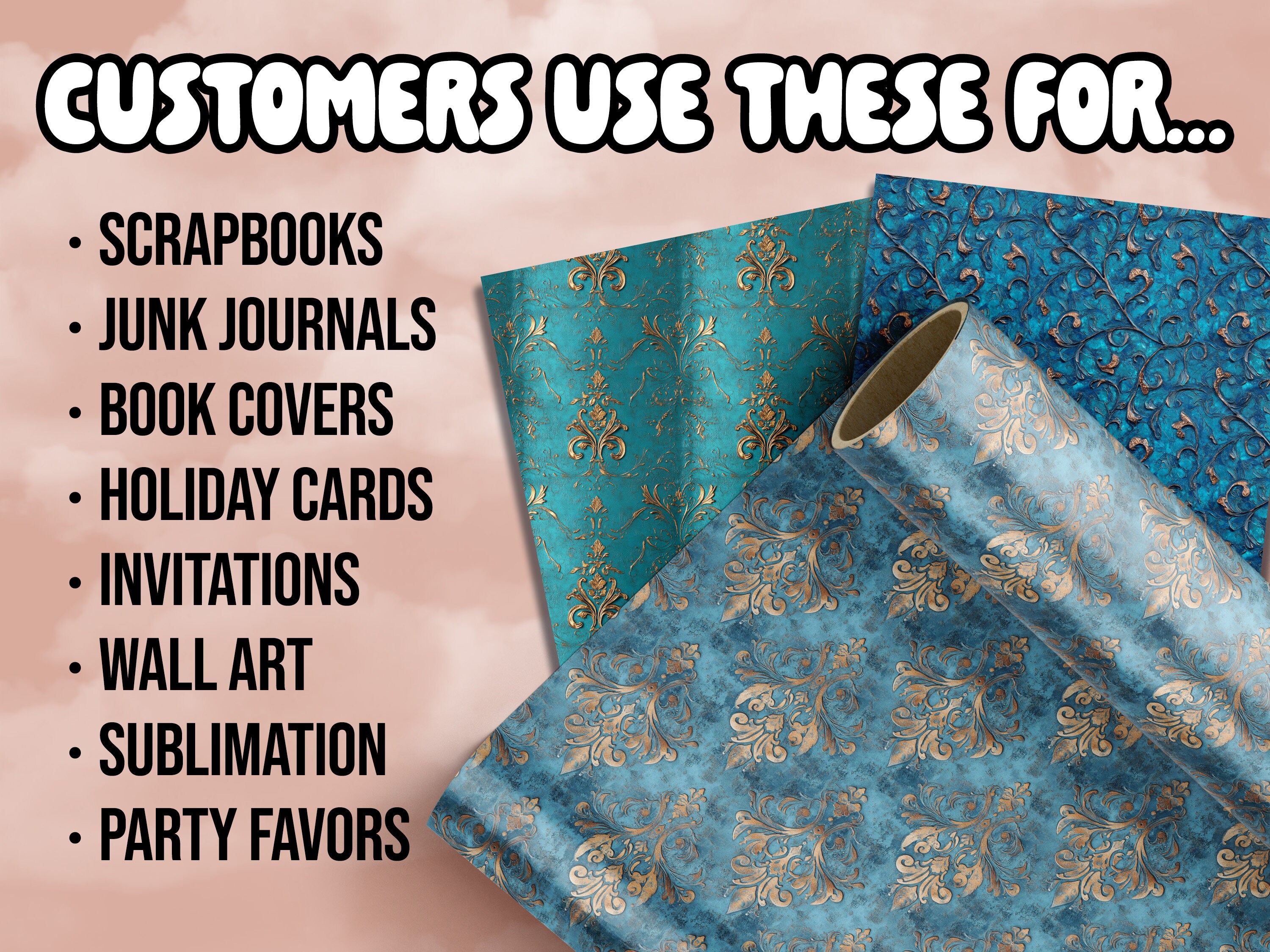 Copper Patina Wallpaper Printable Paper Aged Copper Seamless Pattern ...