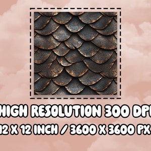 Dragon Scale Digital Paper: Seamless Dragon Skin Pattern (PNG) - Etsy