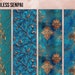 Copper Patina Wallpaper Printable Paper Aged Copper Seamless Pattern ...