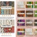 Bookcase Digital Paper Pack Library Background Bookshelf Seamless ...