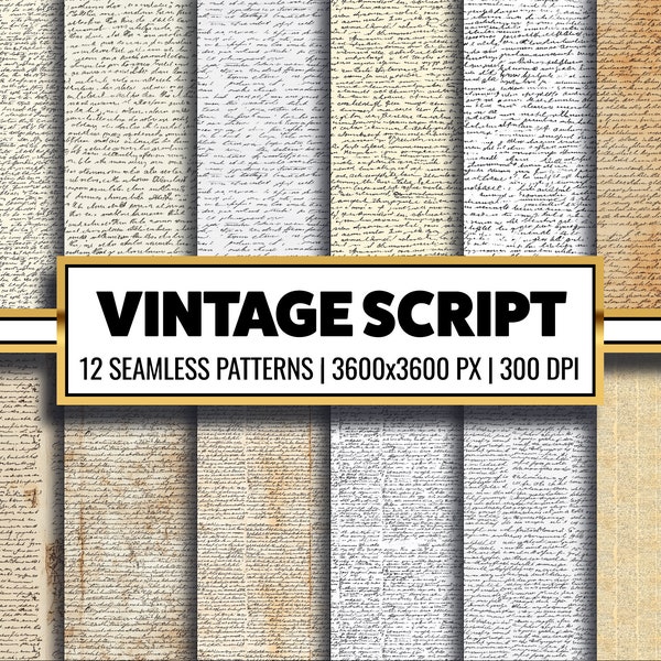 Script Fabric - Etsy