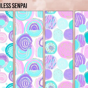 Mermaid Digital Paper: Sea Seamless Patterns (digital Download) - Etsy