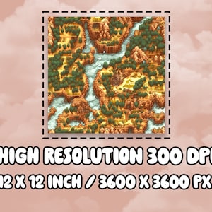 Pixel Map Digital Paper Pack Video Game Seamless Pattern Pixel Art ...