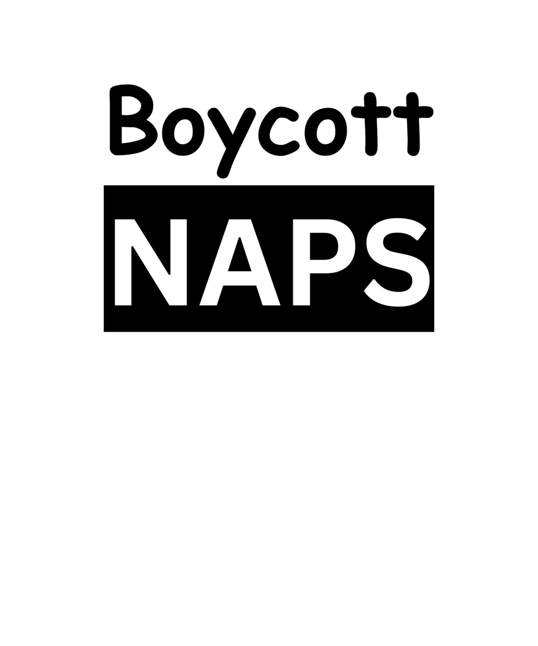 Boycott Naps PNG - Etsy