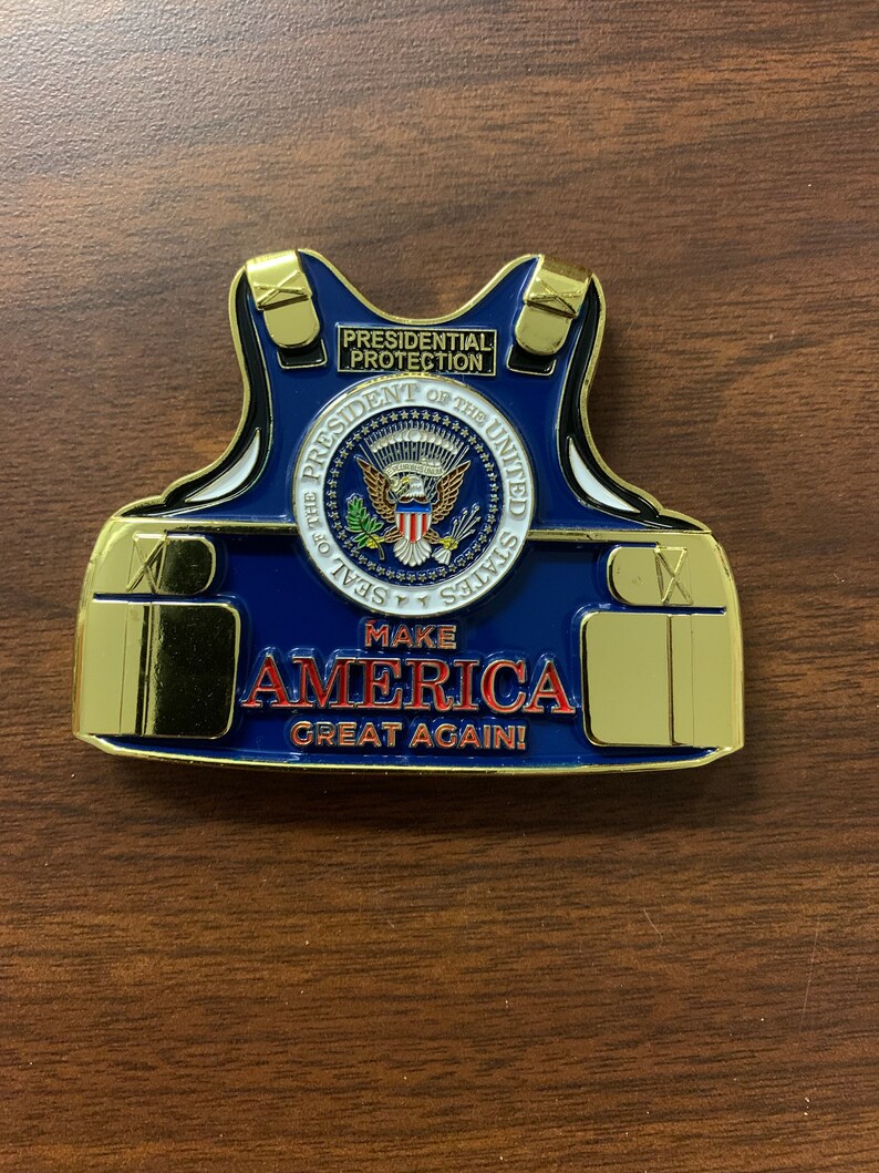 President Donald Trump Vest Challenge Coin - Etsy