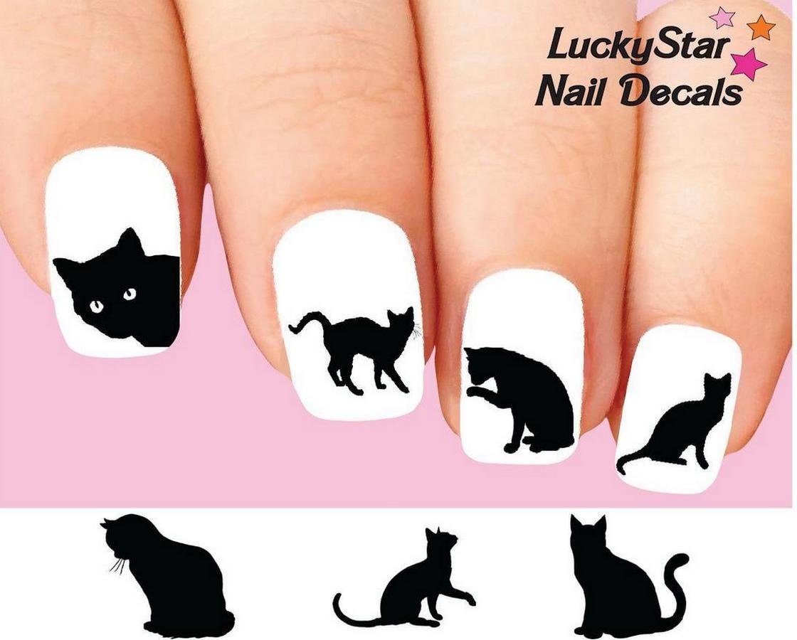 Grumpy Cat Nail Decals