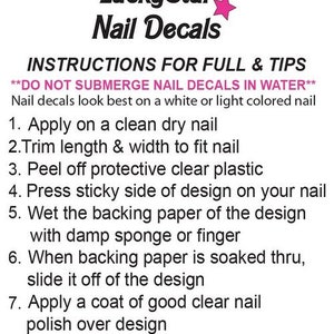 Full Nail Decals Nail Tattoos Set of 10 - Bees Honeycomb Assorted - Etsy