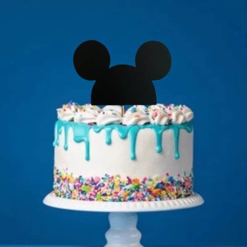 Mickey Mouse Cake Topper - Etsy