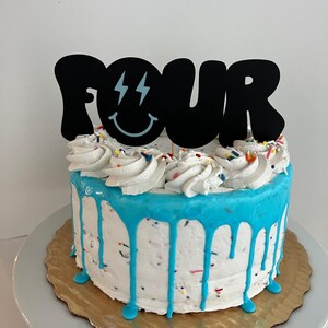 Need FOUR Speed Topper, Fourth Birthday Party, Cool Dude Birthday, Boys ...