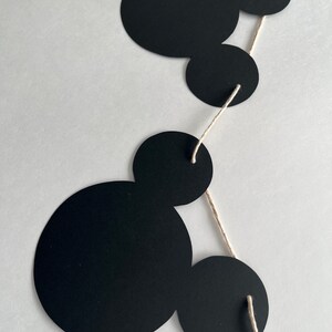 Mickey Mouse Banner, Modern Mickey Mouse Decor, Disney Birthday Banner ...