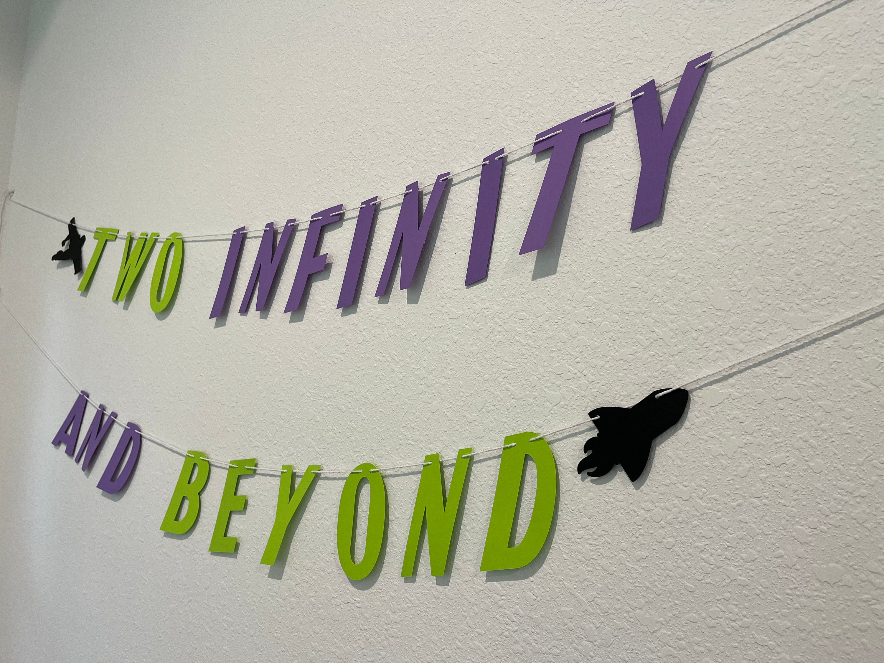 Toy Story Banner, Buzz Lightyear Banner, Disney Banner, Two Infinity ...