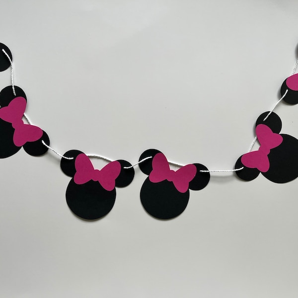 Minnie Mouse Banner - Etsy