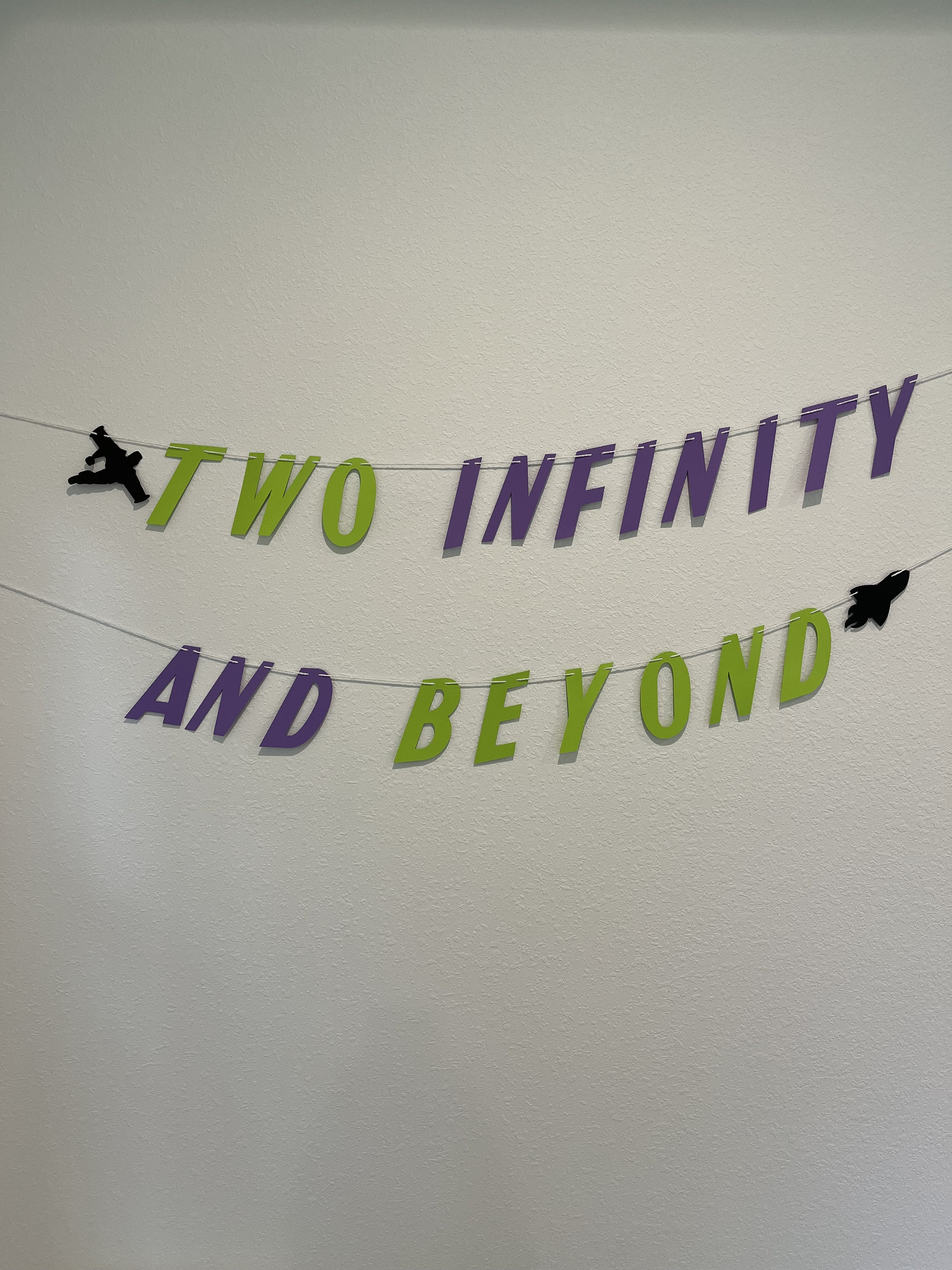 Toy Story Banner, Buzz Lightyear Banner, Disney Banner, Two Infinity ...