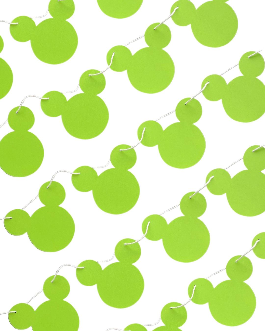 Mickey Mouse Banner, Modern Mickey Mouse Decor, Disney Birthday Banner ...