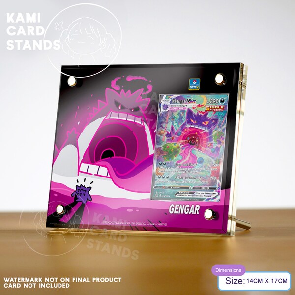 Gengar Card Stand - Etsy
